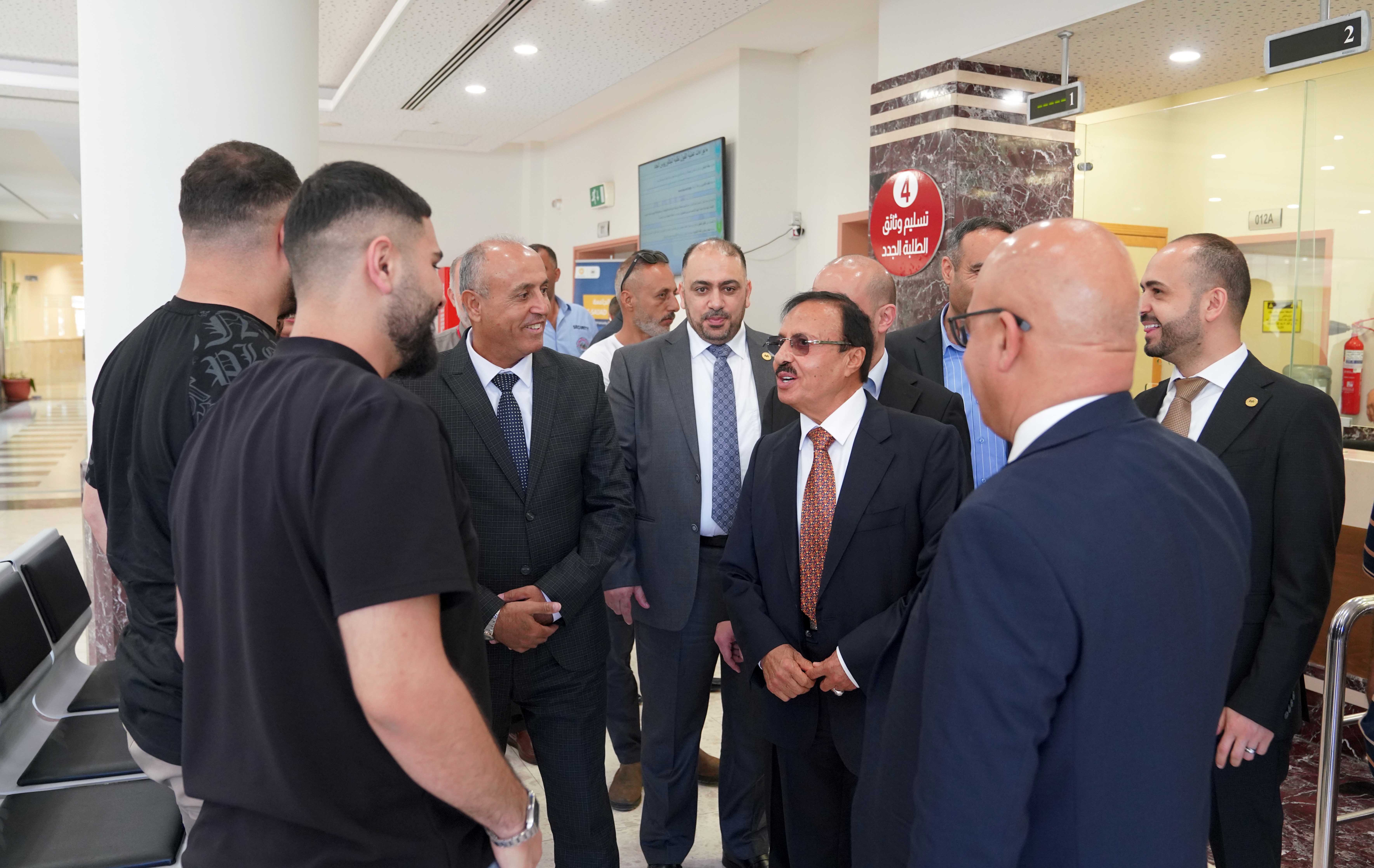 Dr. Yousef Asfour, AAUP Founding Chairman of Board of Directors Tours ...